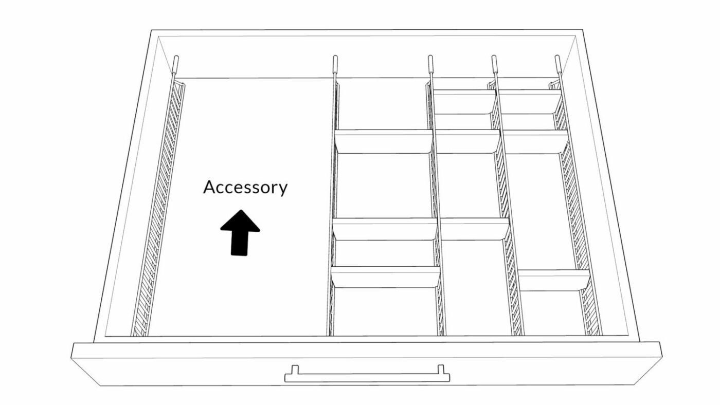 Design your ideal drawer with our interactive visualizer - Toko